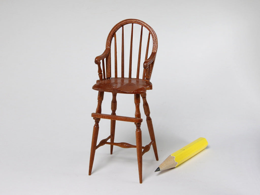 William Clinger highchair | Wendy's Miniatures